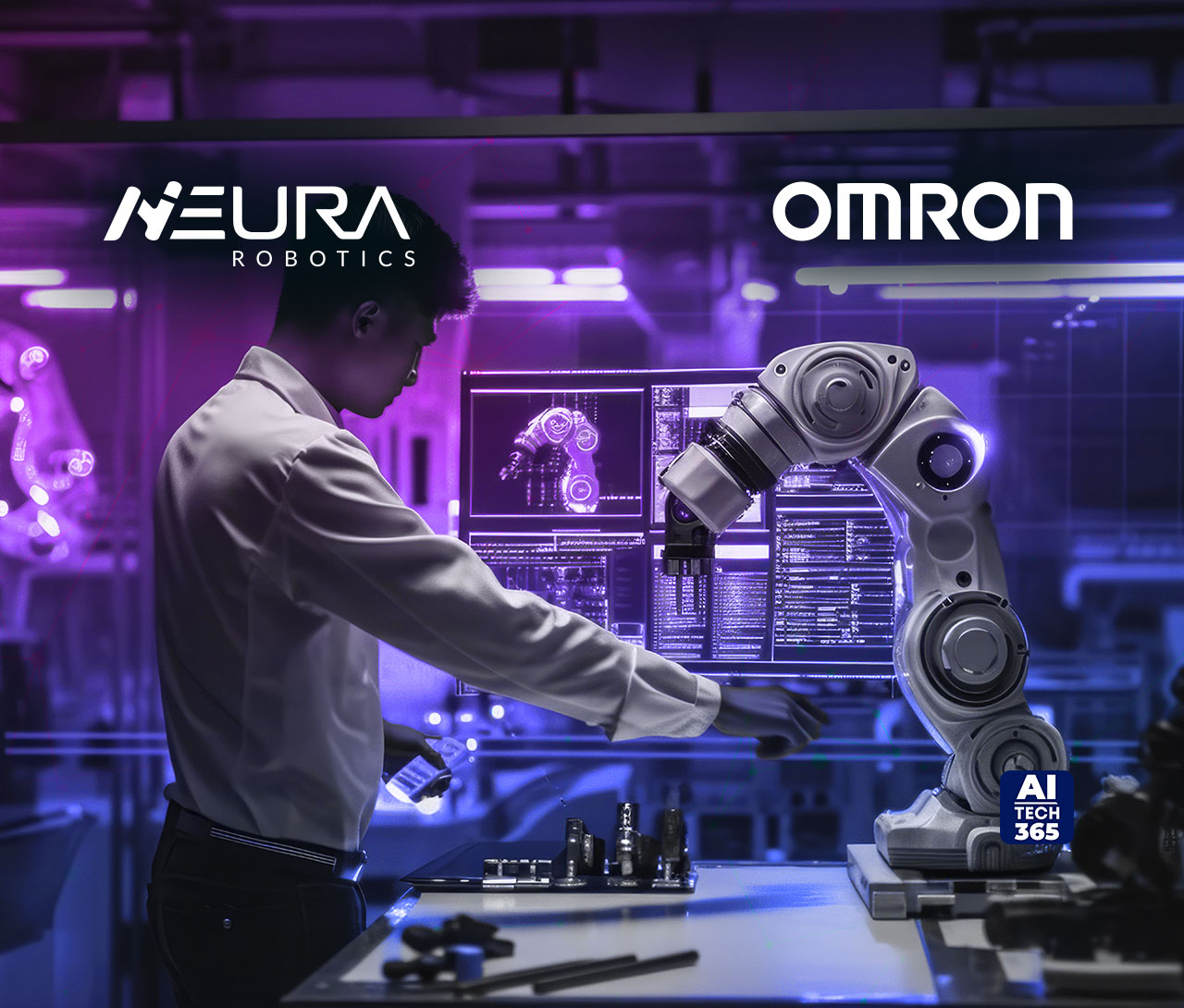 Omron & NEURA Robotics Unveil Cognitive Robot at Automate
