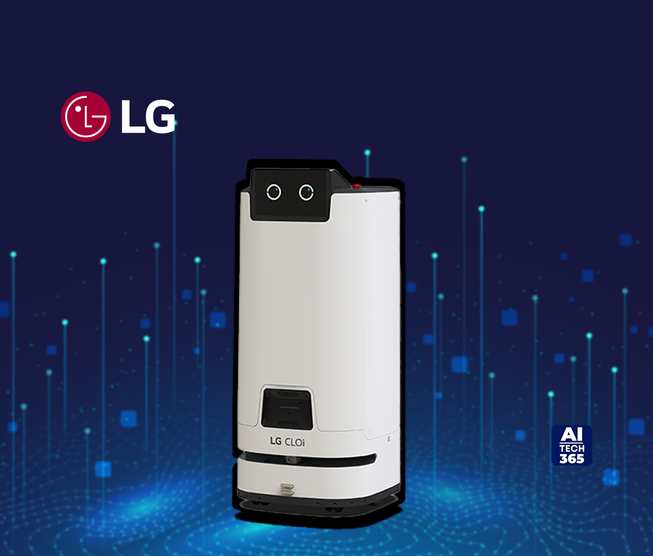 LG Introduces AI-Powered Door-Type Service Robot