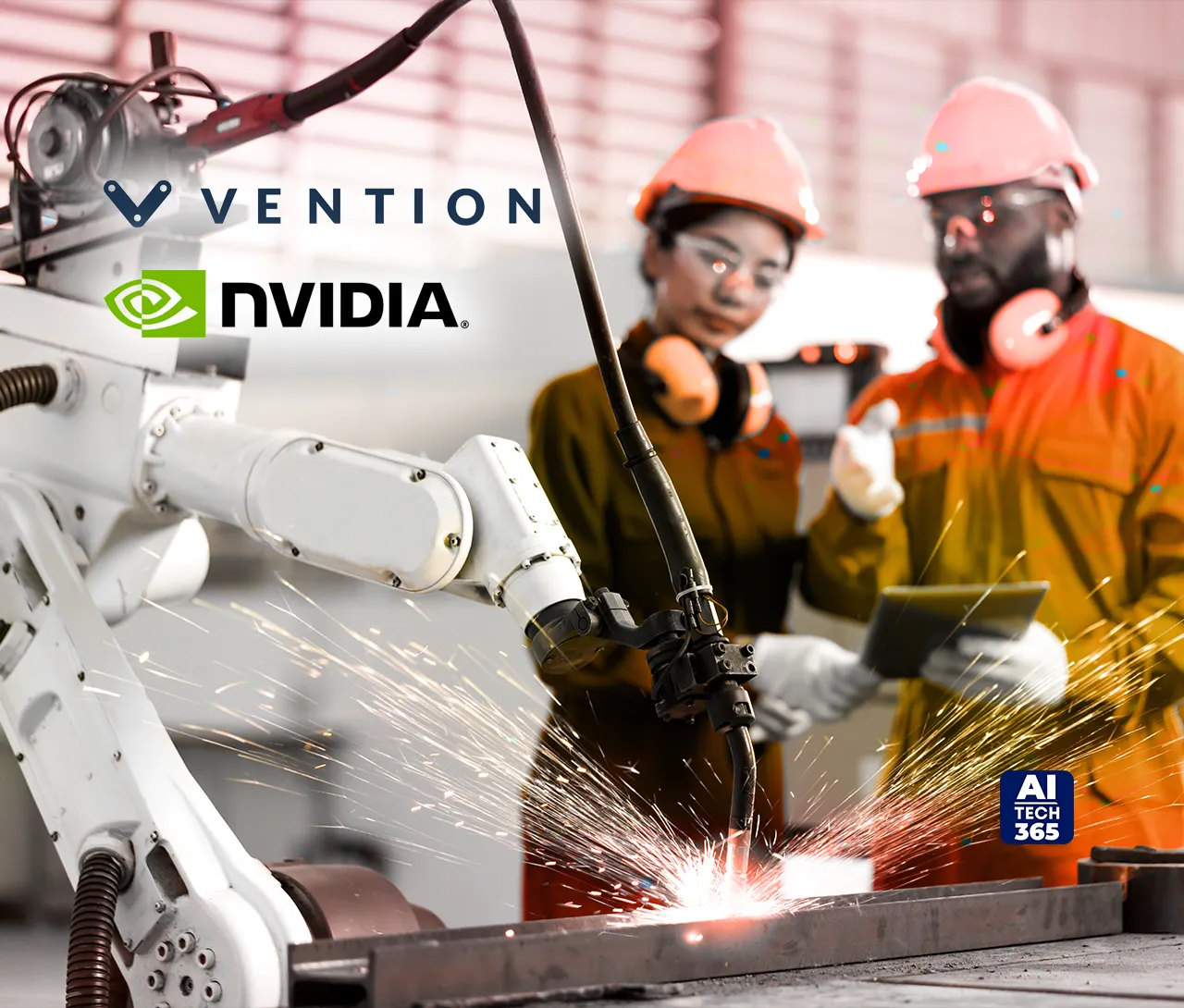 Vention Unveils MachineMotion AI, Partners with NVIDIA