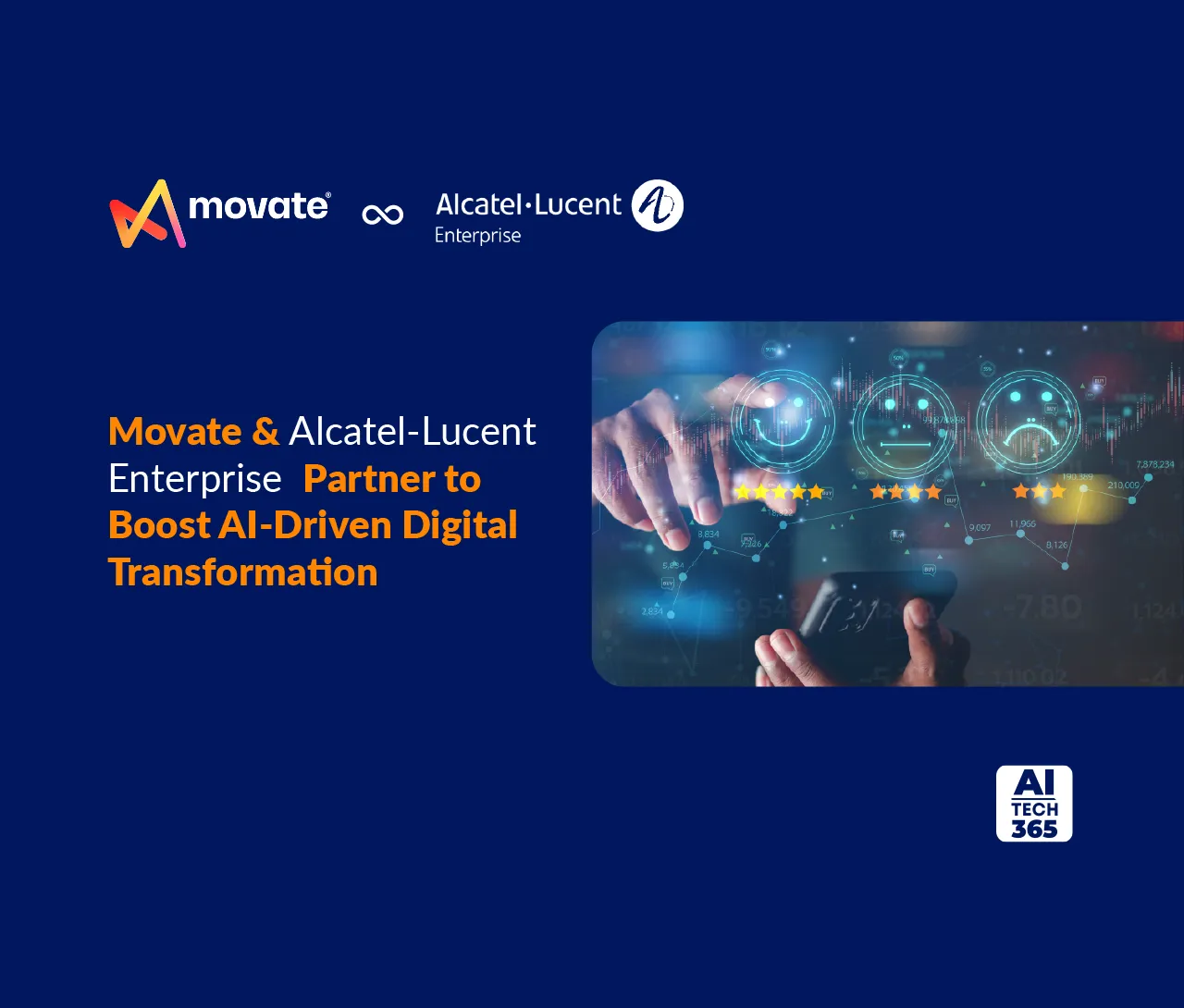 Movate & Alcatel-Lucent Enterprise Partner to Boost AI-Driven