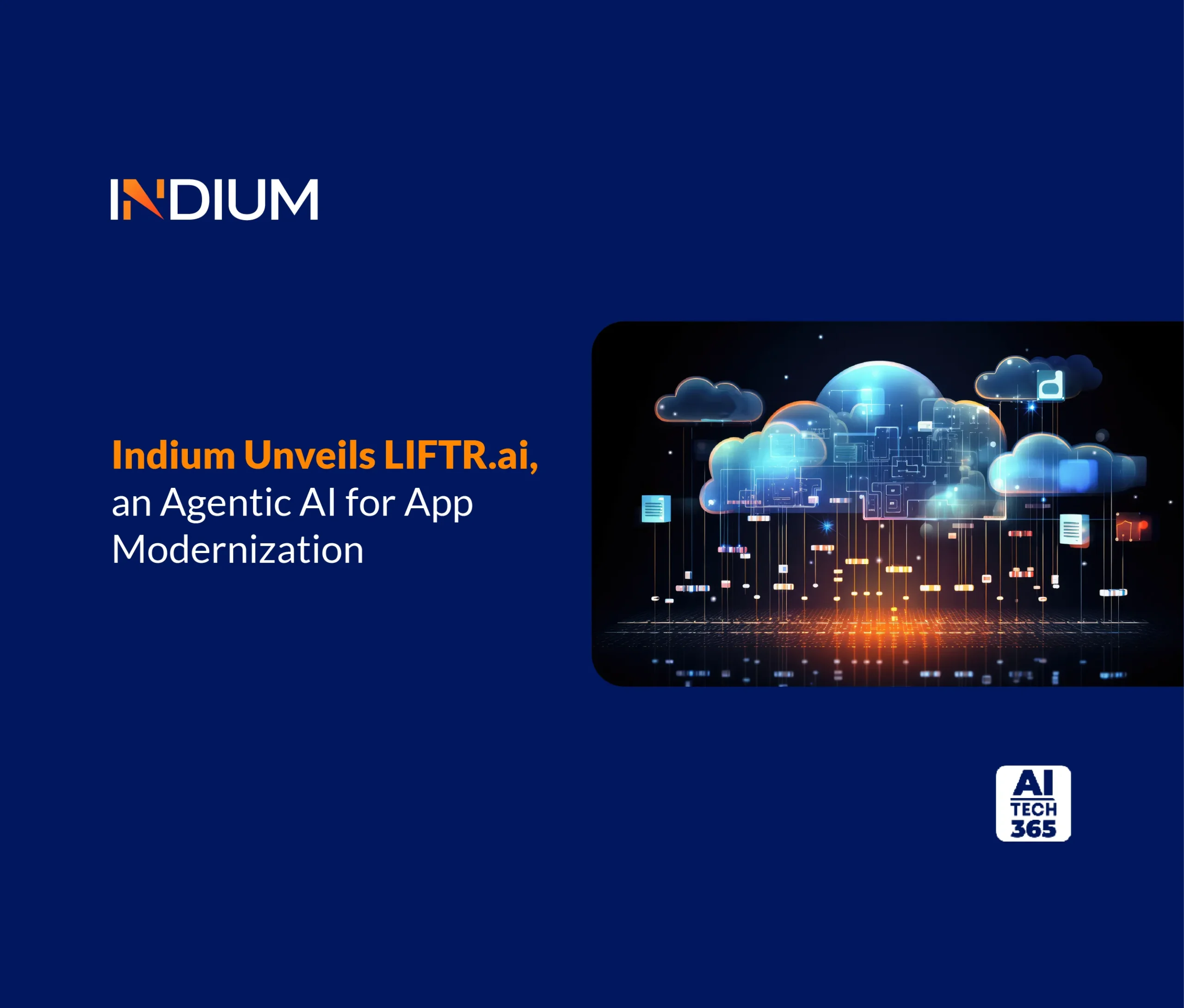 Indium unveils liftr.ai, an agentic AI for app modernization