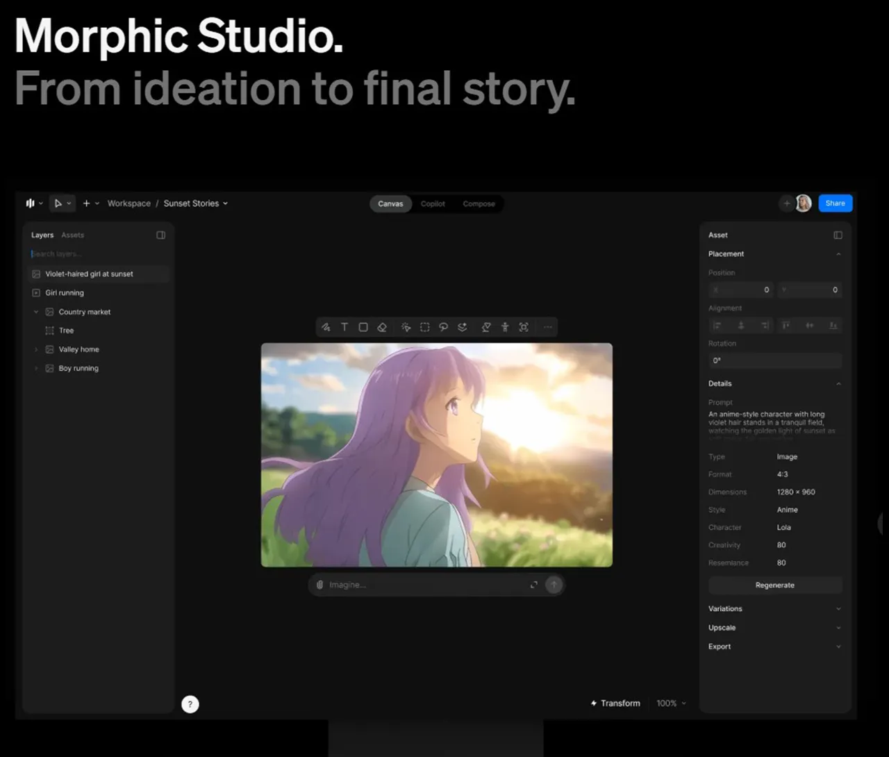 Morphic Studio launched - Adopting AI for visual storytelling