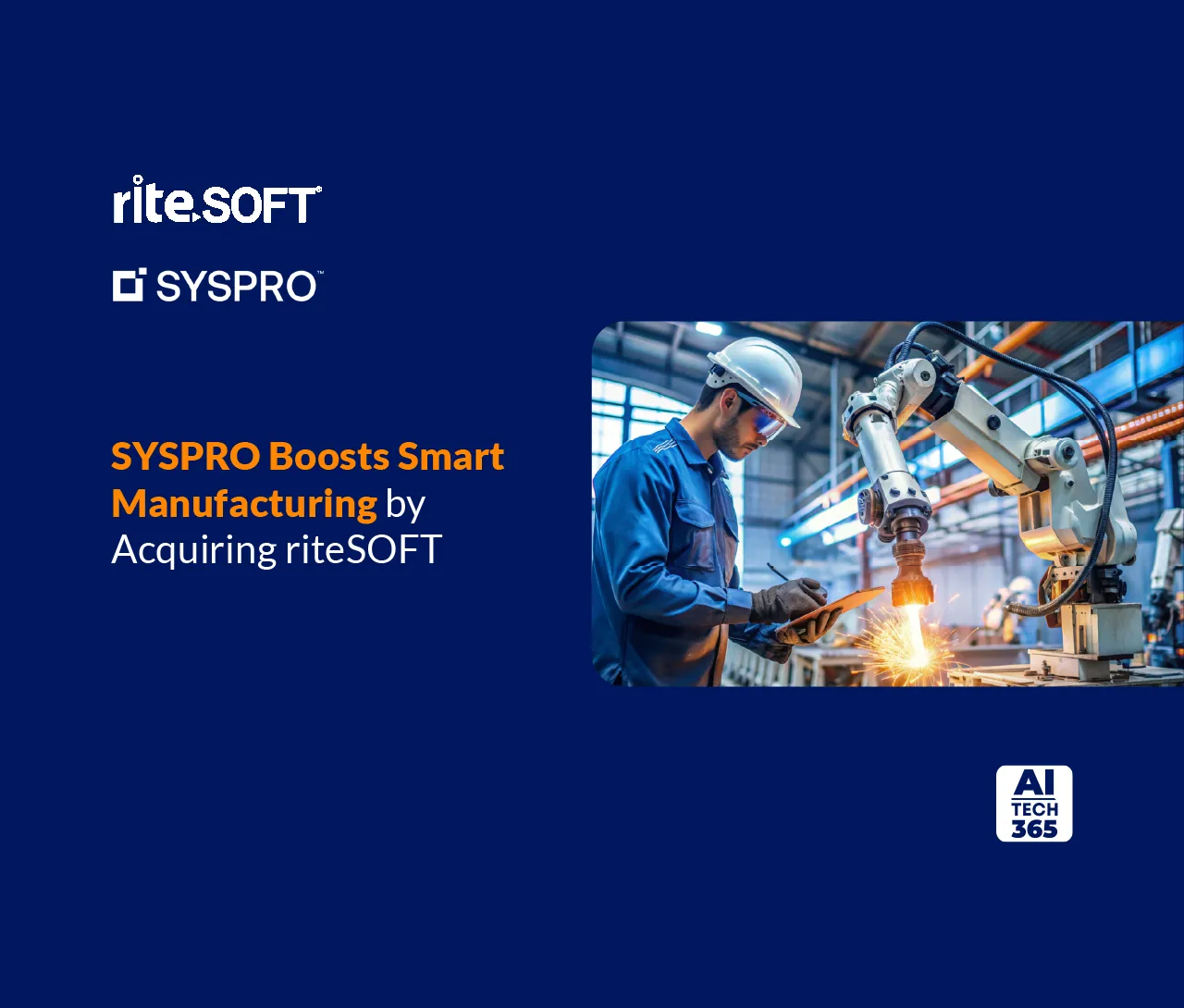 SYSPRO boosts smart manufacturing by acquiring ritesoft
