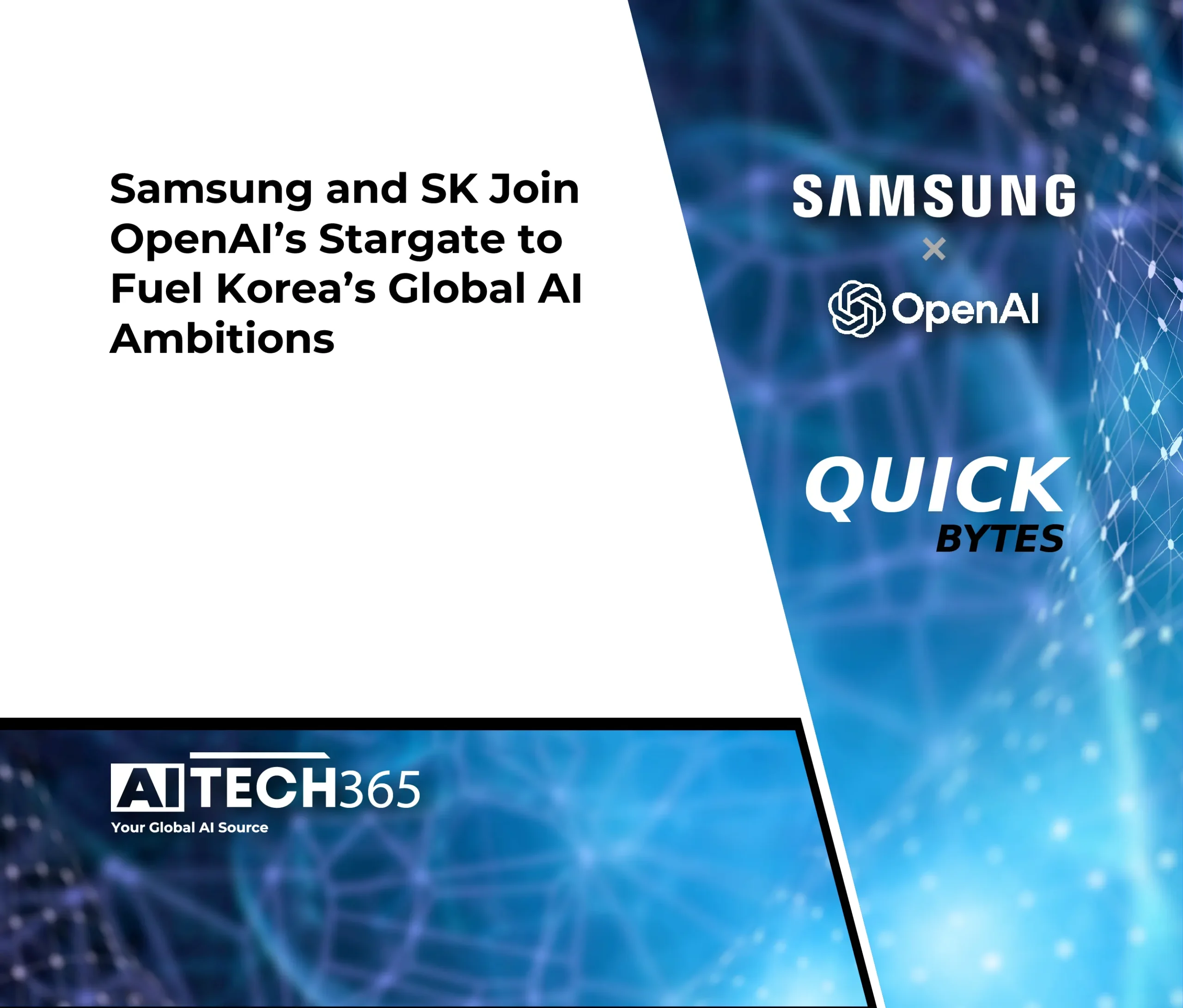 Samsung and SK Join OpenAI’s Stargate Initiative