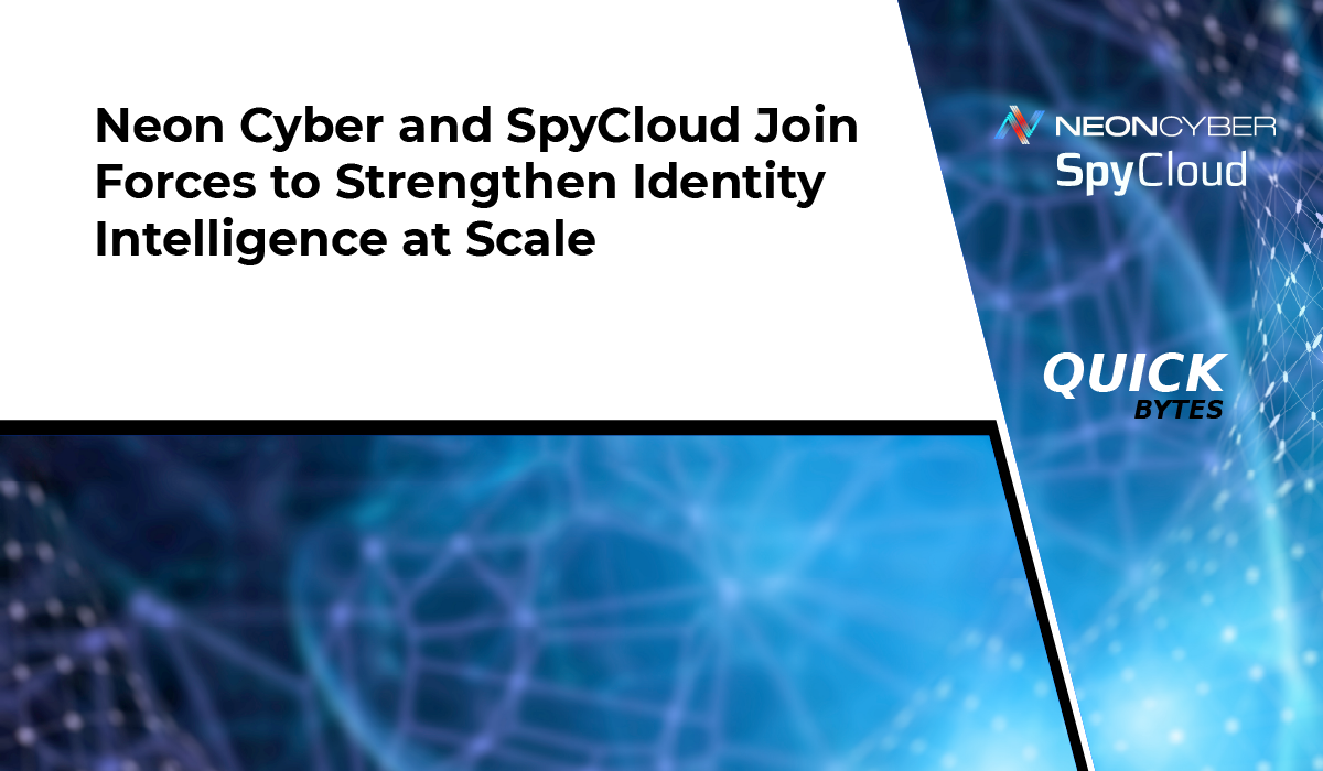 Neon Cyber & SpyCloud Unite to Boost Identity Intelligence